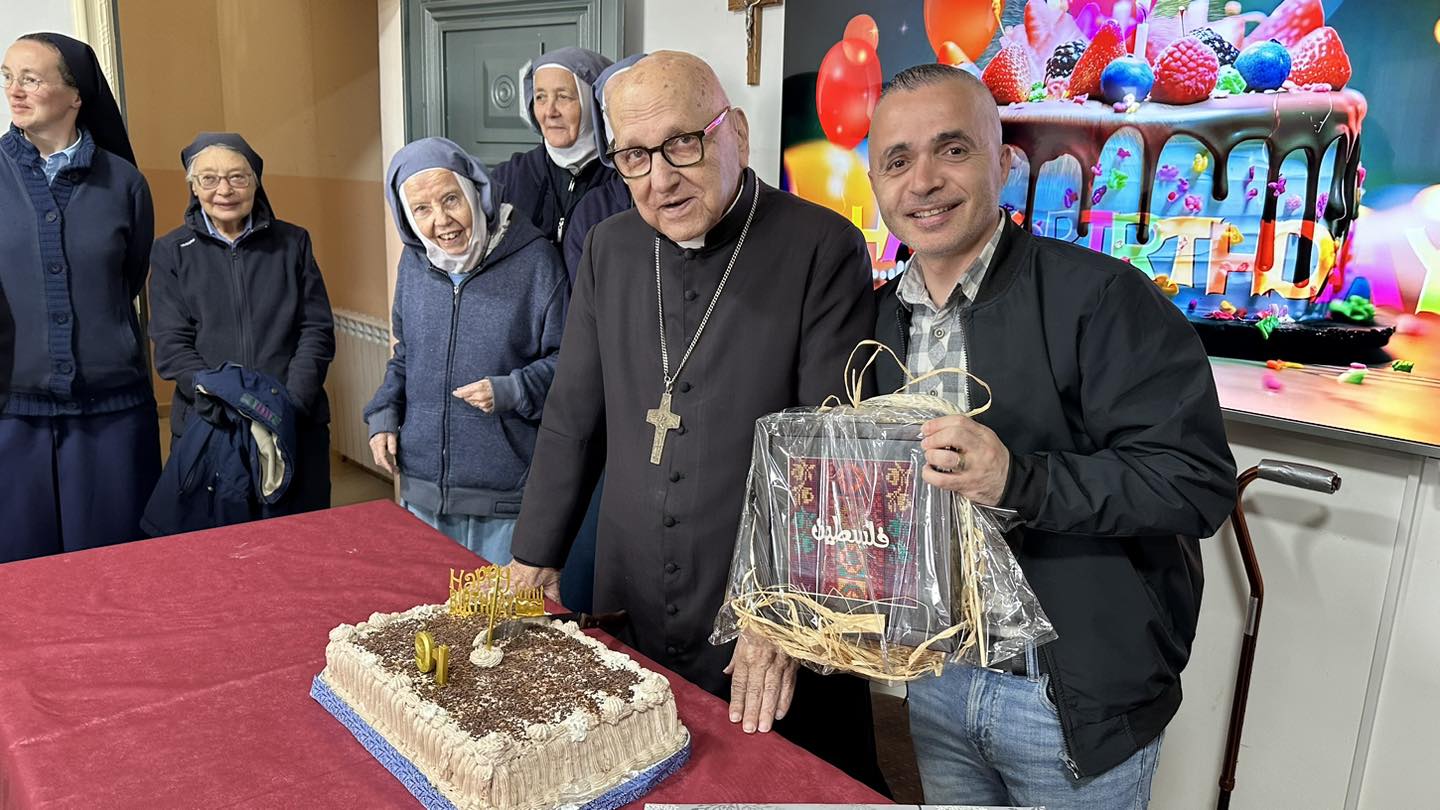 Festejo del cumpleaños el ¨91¨ del Patriarca del Pueblo, Michel Sabbah ...